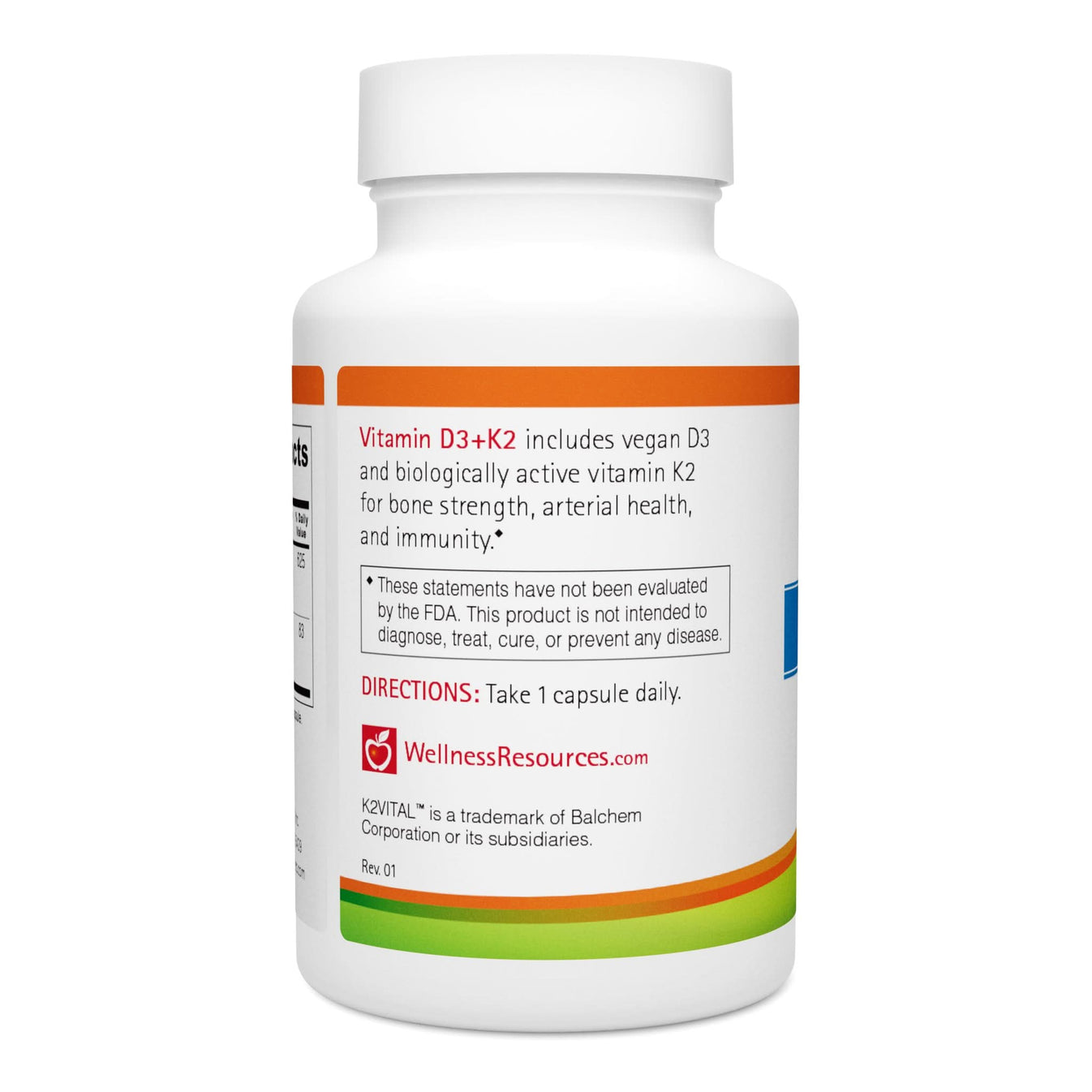 Vitamin D3 + K2 Supplement - Vegan Vitamin D 5000 IU with K2VITAL MK-7 ...